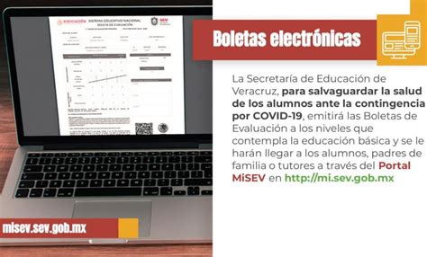 Boletas de educación básica se descargarán en línea SEV