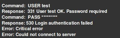 Filezilla Error Login Authentication Failed What It Means And