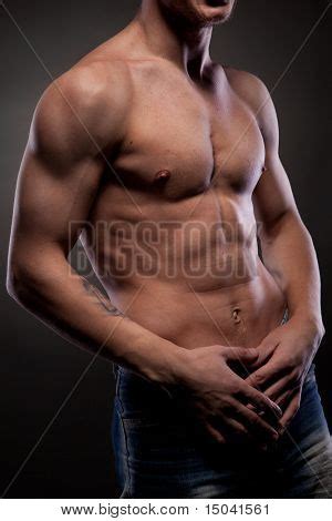 Muscular Naked Man Image Photo Free Trial Bigstock