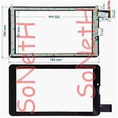 MaracuchoEnUSA Pantalla Táctil Touch Screen De 7 Tablet Bleytec BT