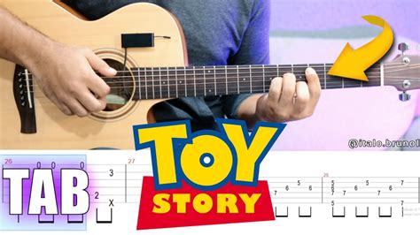 Como Tocar Amigo Estou Aqui Toy Story Viol O Fingerstyle Tutorial