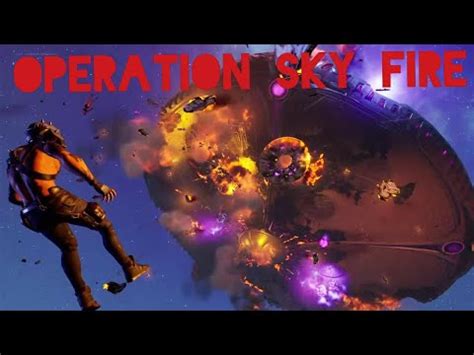 Fortnite Operation Sky Fire Live Event YouTube