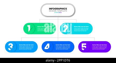 Flowchart Infographic Workflow Organization Hierarchy Structure Info