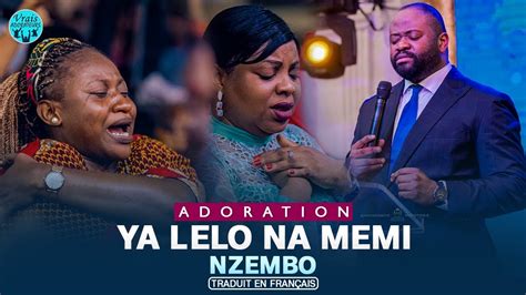 Pasteur Moise Mbiye Adoration Ya Lelo Na Memi Nzembo Soeur Trina