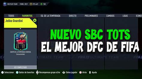 SOLUCION NUEVO SBC TOTS GVARDIOL 91 TOTS MERECE LA PENA En FIFA 22