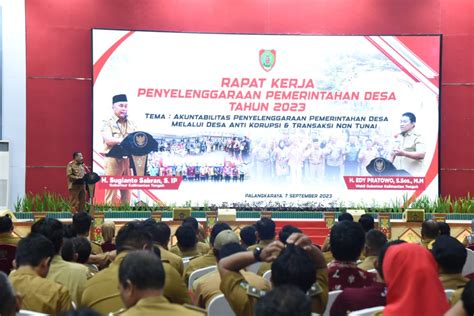 Setda Prov Kalteng Sekda Kalteng Tutup Rapat Kerja Penyelenggaraan