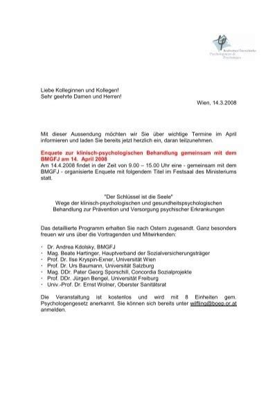 Liebe Kolleginnen Und Kollegen Sehr Geehrte Damen Und Herren