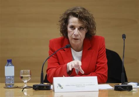 La Directora De La Agencia Tributaria Sobre El Plan Fiscal De La