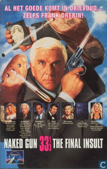 Naked Gun The Final Insult Vhs Video Tape Catawiki
