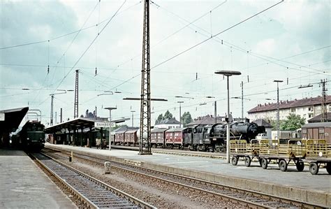 185 666 5 Von Lokomotion Steht Am 26 Juli 2014 Mit Einem BTE Sonderzug