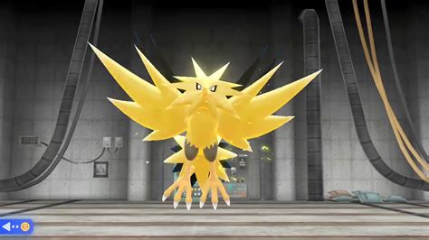 Pokemon Let S Go Pikachu Catch Zapdos With Pokeball Power Plant