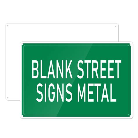 Blank Interstate Road Signs