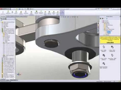 Solidworks D Design Cad Software First Look Youtube