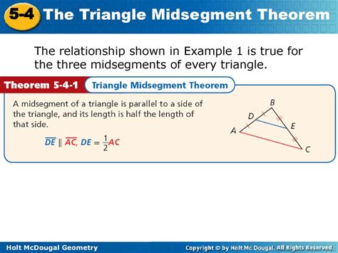 objective prove and use properties of triangle midsegments ppt download