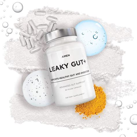 Buy Amen Leaky Gut Supplements Advanced Formula With Bioavailable L