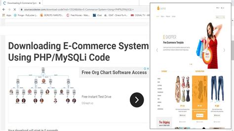 e commerce system using php mysqli with full source code free to download installation guide