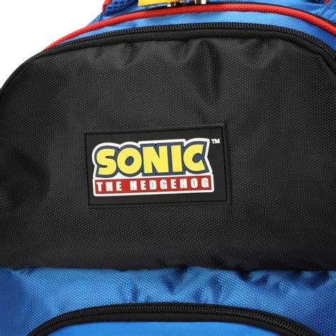 Mochila Escolar Notebook Juvenil Sonic The Hedgehog Azul ITS4YOU