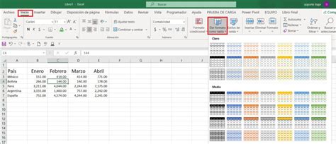 Tabla En Excel Siempre Excel