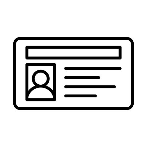 icône de ligne de permis de conduire 4535002 Art vectoriel chez Vecteezy