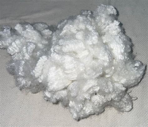 Semi Dull Raw White Hollow Conjugated Fiber Packaging Type Loose