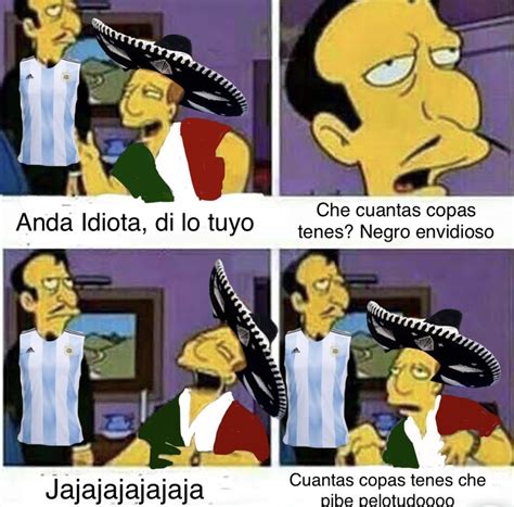México vs Argentina Meme subido por Hjrt14 Memedroid