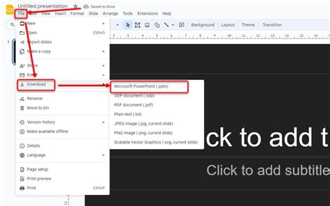 How To Convert Google Slides To PowerPoint