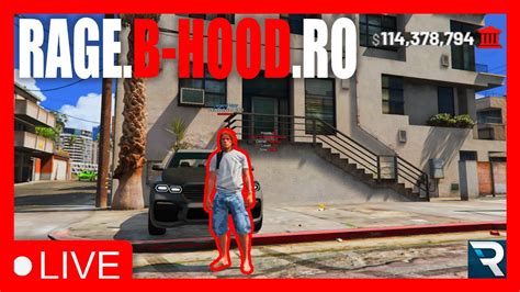 LIVE PE RAGE B HOOD RO MICROFON NOU Ragemp Samp Raduq YouTube