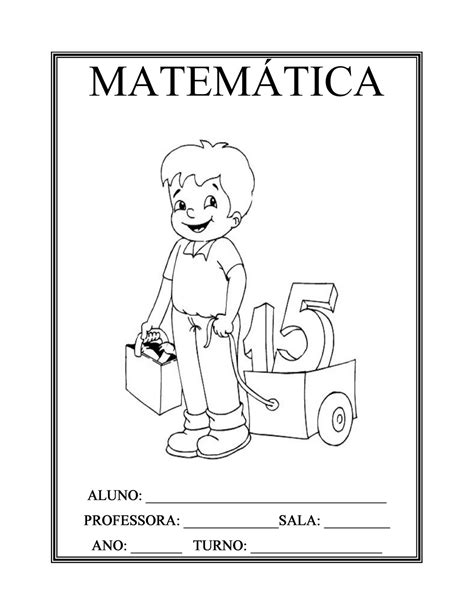 Desenho Matemática Para Colorir