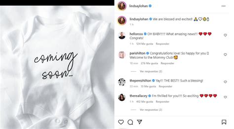 Lindsay Lohan Anuncia Su Primer Embarazo