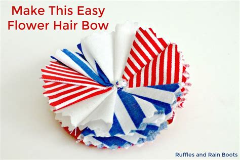 How To Make A Hair Bow Easy