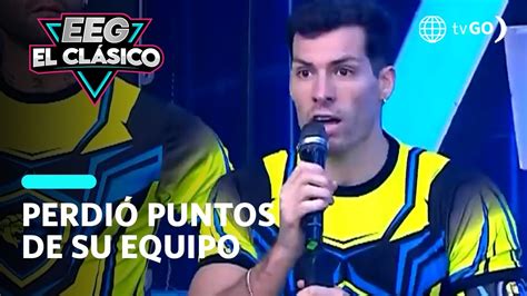 EEG El Clásico Patricio Parodi perdió puntos por no asistir al ensayo