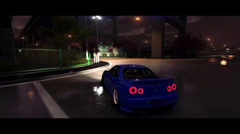 Assetto Corsa Trackir Pro Daikoku Rain Test Youtube