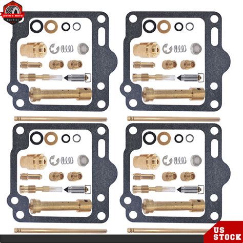 Fit For 1981 1983 Suzuki GS650E GS650G GS650GL 4pcs Carburetor Rebuild