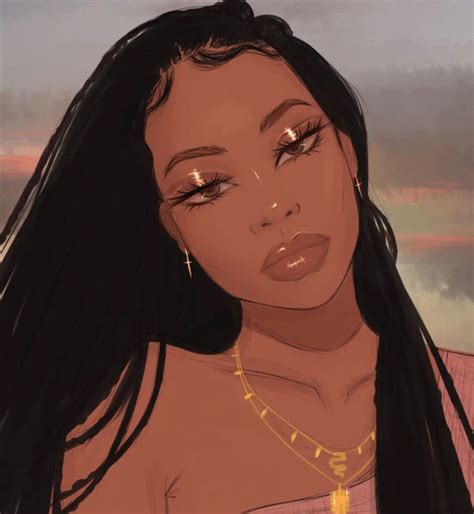 Tniyaahh Black Girl Art Black Love Art Black Girl Magic Art