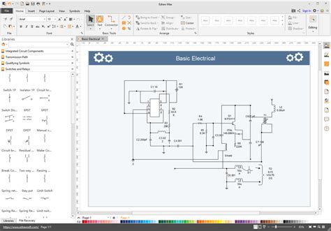 Free Electric Schematic Drawing Software