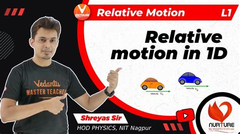 relative motion jee l1 relative motion in 1d class 11 physics jee 2023 nurture v