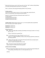 Heap And Hashing In Class Exercises Solutions Examples Course Hero
