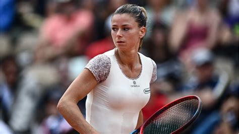 Vídeo El motivo por el que la tenista Camila Giorgi se llevó un aviso