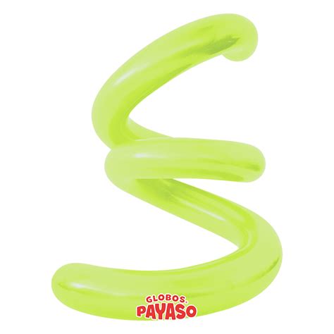 Globoflexia 270 Neon Amarillo Payaso La Central Del Globo