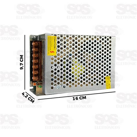 Fonte Chaveada Colmeia 12V 10A 120W Aitek Sigma F1012