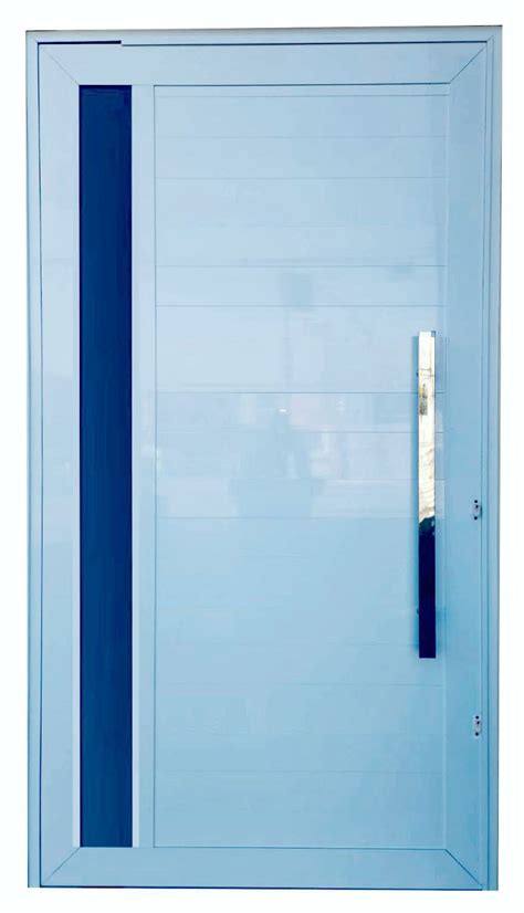 Porta Pivotante Lambril Visor Lateral Vidro Incolor Puxador Cm