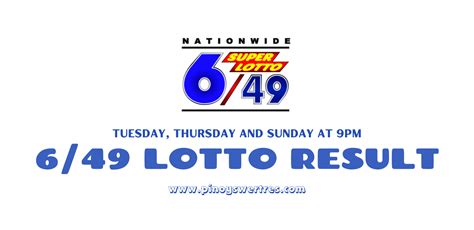 6 49 LOTTO RESULT October 8 2023 PCSO Results