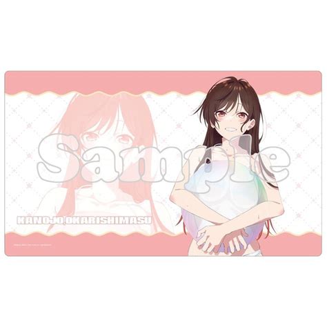 彼女お借りします 第3期 ラバーマット 水原千鶴 水着 アニメキャラクターコラボグッズのECならeeo Storeイーオストア
