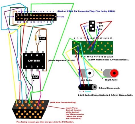 Vga To Rca Converter Circuit Diagram