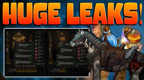 MASSIVE DIABLO 4 LEAKS 40 Minutes Of Gameplay Dungeons Gearing