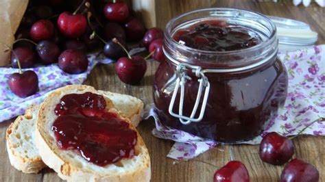 Confiture De Cerises Maison Recette De Confiture Classique