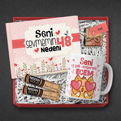 Seni Çok Seviyorum Aşkım Konsept Kutu Hediyemen