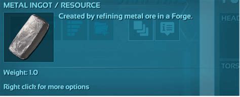 How To Get Metal Ingot In Ark
