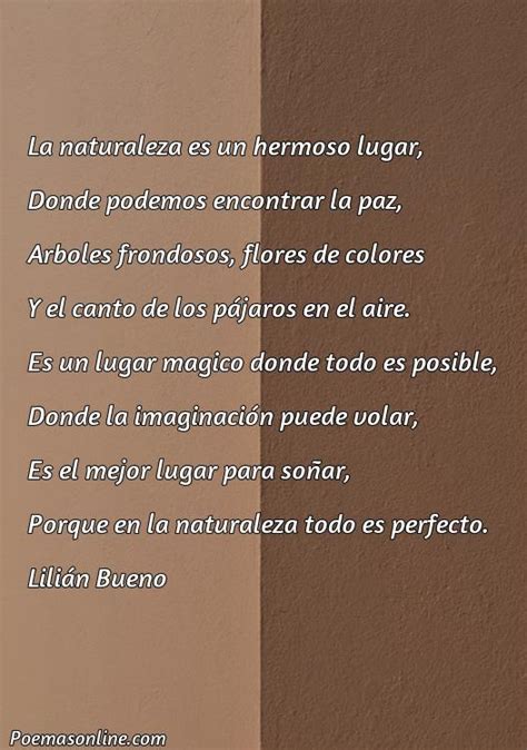 5 Mejores Poemas Infantil Sobre La Naturaleza Poemas Online
