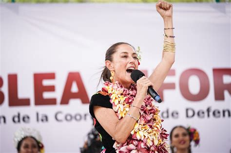 Claudia Sheinbaum arrasa encuesta será la candidata de Morena a